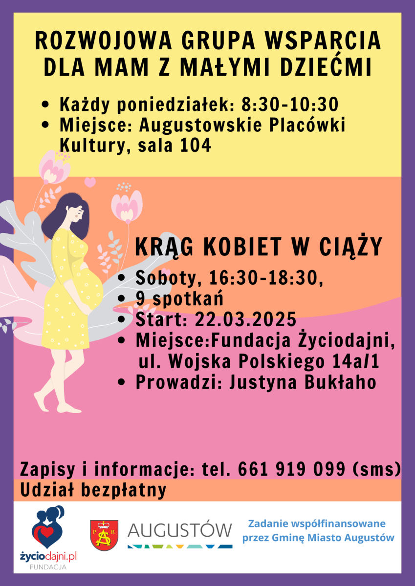 Rozwojowa grupa wsparcia dla mam z małymi dziećmi - Augustavas ...